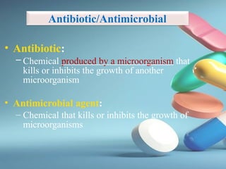 Chemotherapeutic Agents and Antibiotics Targeting Microbial ...