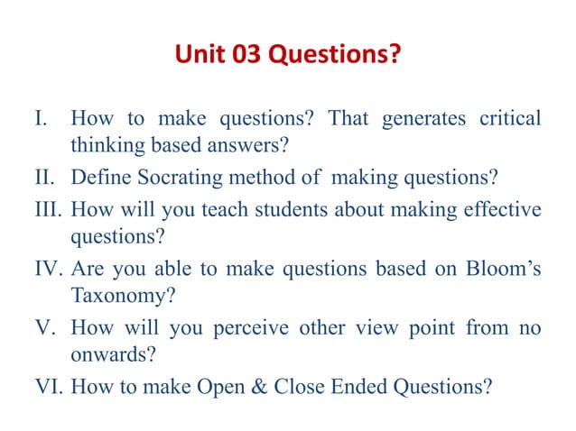 Lecture 03 Critical Thinking and Art of Asking Questions.ppt