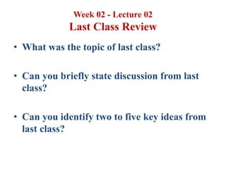 Lecture 03 Critical Thinking and Art of Asking Questions.ppt