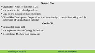 Natural resources of Pakistan (Economy of Pakistan | PPTX