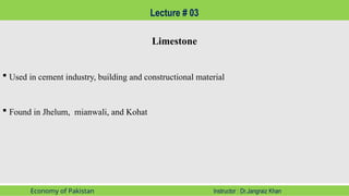 Natural resources of Pakistan (Economy of Pakistan | PPTX