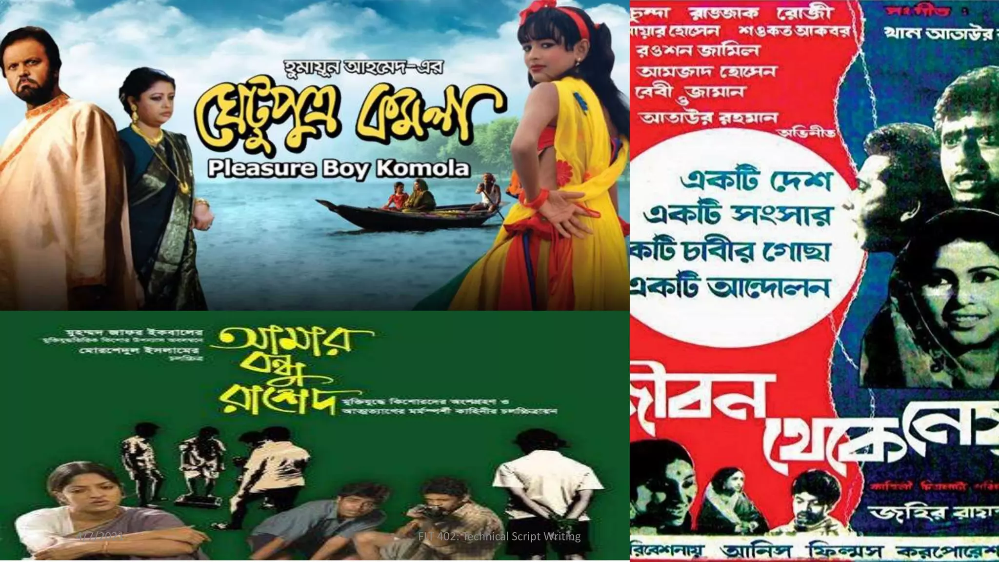 Lecture 03 FLT 402 technical script writing | PPTX