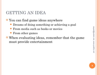 Lecture 03 game_concepts | PPT