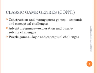 Lecture 03 game_concepts | PPT