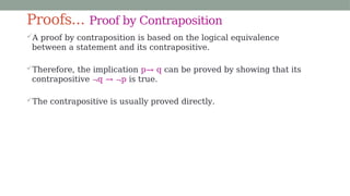 Comprehensive Guide to Mathematical Proofs in Automata Theory | PPTX