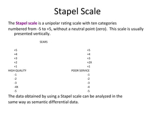 Lecture # 03 measurement scales | PPT