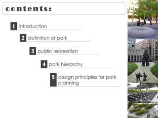 Lecture03 parks gardens | PDF