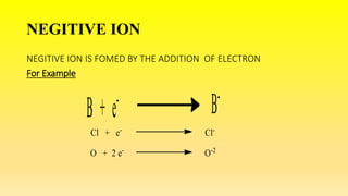 ION AND ITS TYPES | PDF