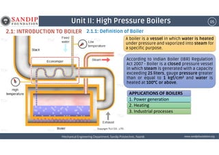 Lecture 03_PPE_Unit 2: High Pressure Boilers | PDF | Physics | Science