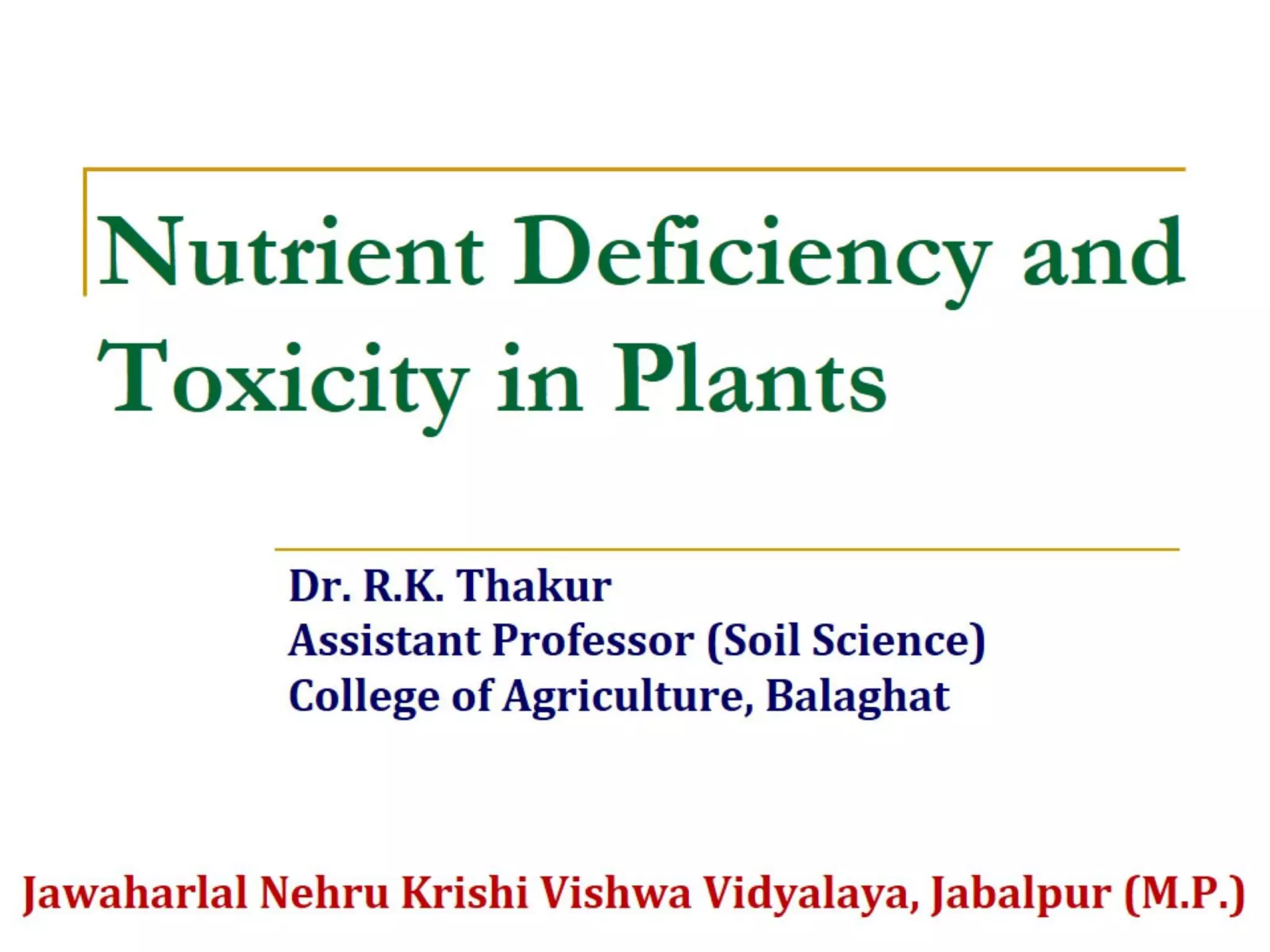 Lecture 03 RKT(MFSFM) | PPT