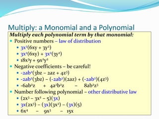 Lecture 03 special products and factoring | PPTX