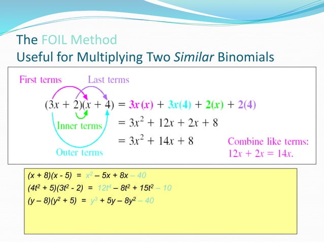 Lecture 03 special products and factoring | PPTX | Physics | Science