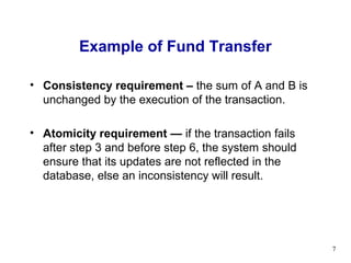 Transaction concurrency control | PPT