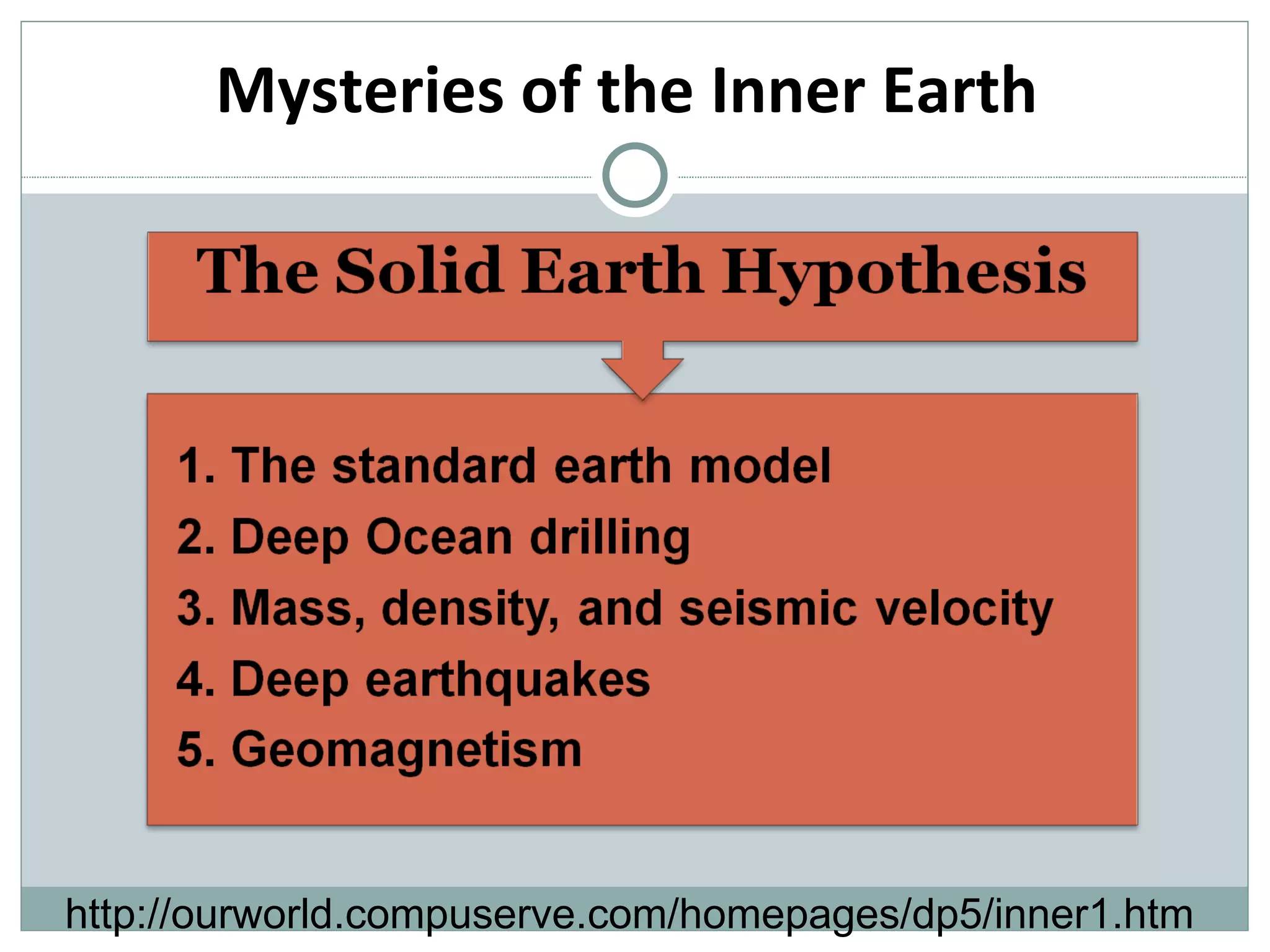 ÖNCEL AKADEMİ: SOLID EARTH GEOPHYSICS | PPT