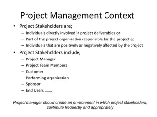 Lecture 04: Advanced Project Management | PPT