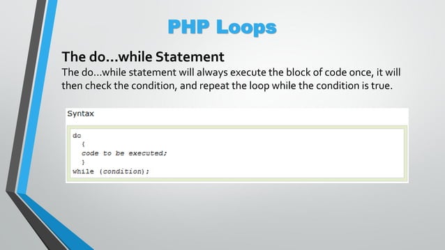 PHP Loops and PHP Forms | PDF