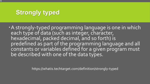 Data Types Variables And Constants In C Programming Pptx Programming Languages Computing