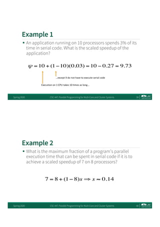 Parallel Programming for Multi- Core and Cluster Systems - Performance ...