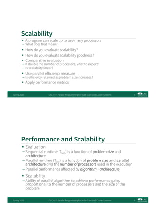 Parallel Programming for Multi- Core and Cluster Systems - Performance ...