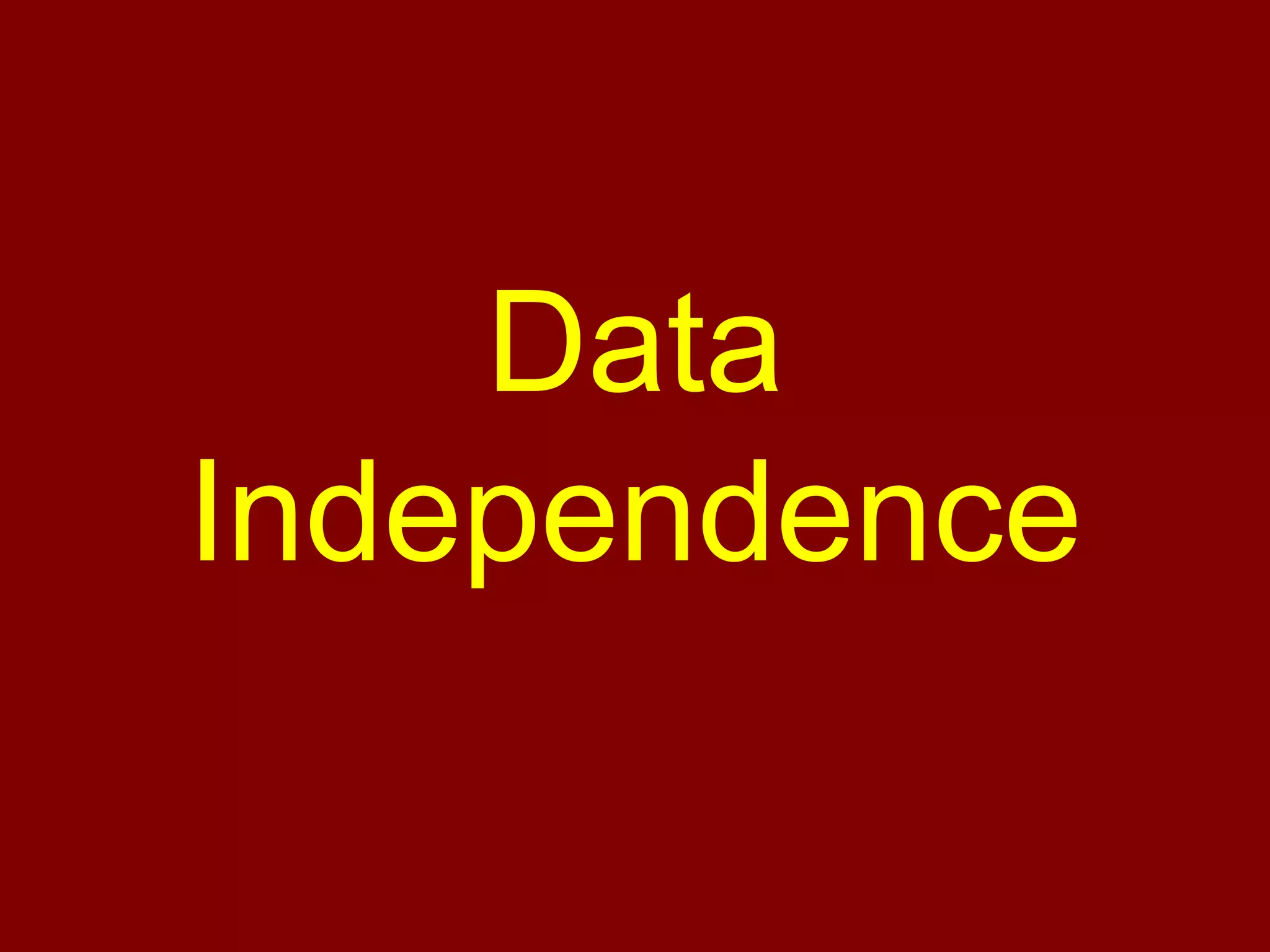 Three schema Architecture in DBMS | PPT