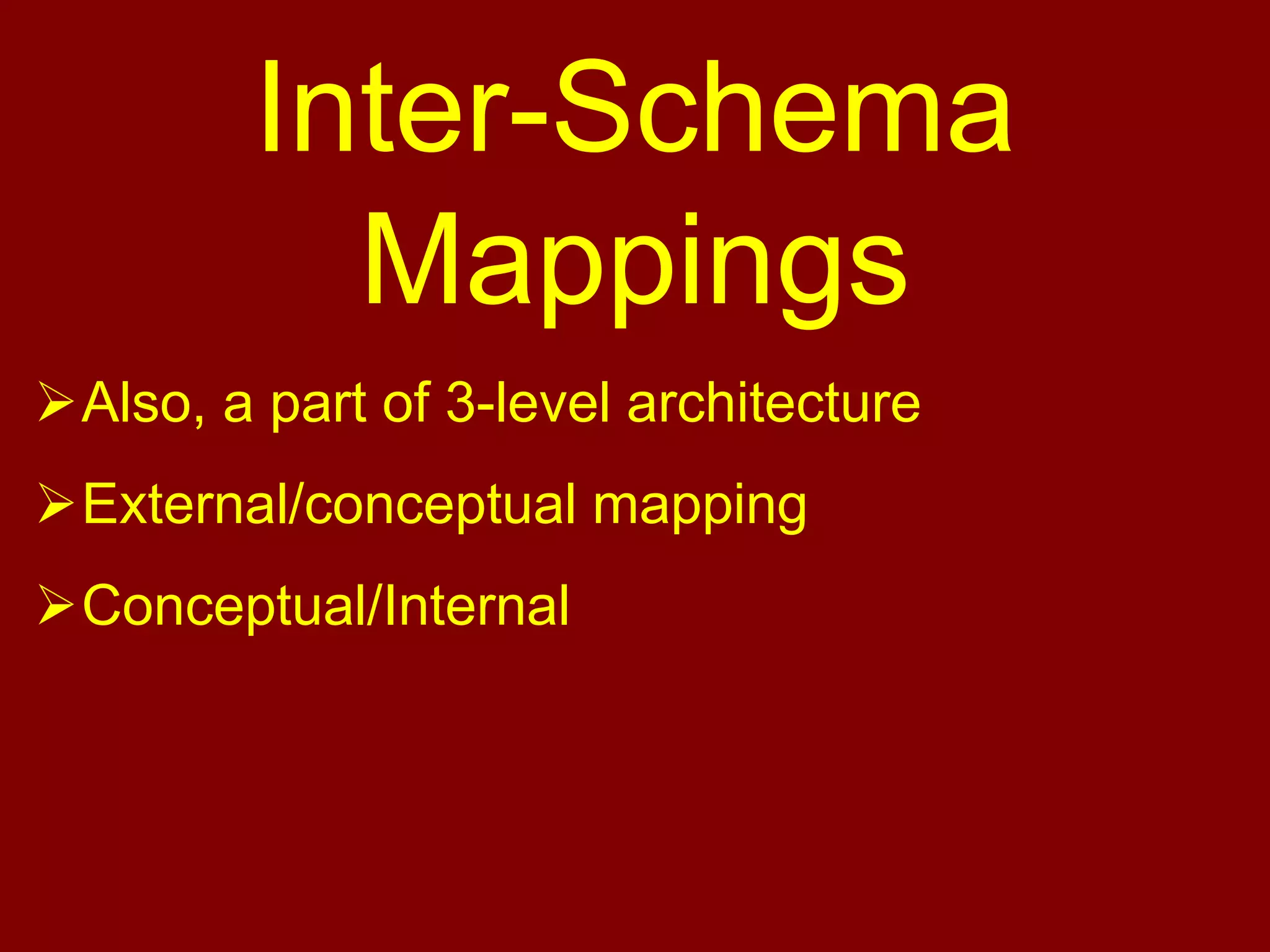 Three schema Architecture in DBMS | PPT