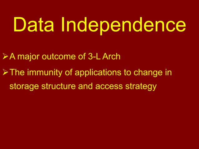 Three schema Architecture in DBMS | PPT