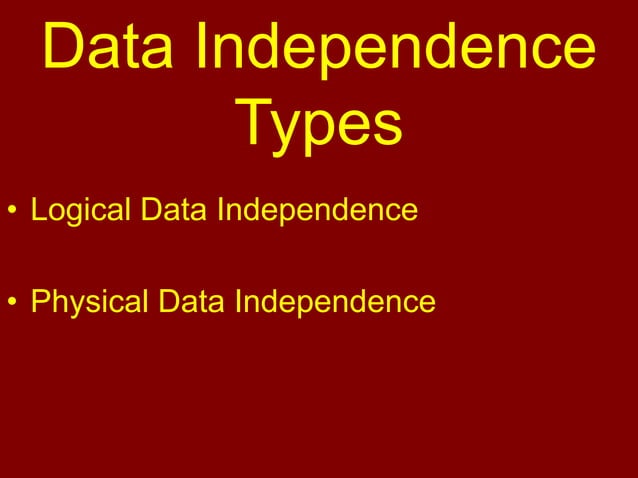 Three schema Architecture in DBMS | PPT