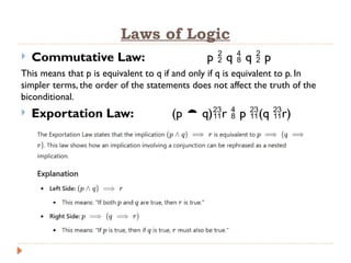 Discrete Structure/Mathematics - iNTRODUCTION TO IMPLICATION | PPTX