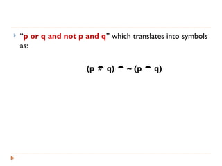 Discrete Structure/Mathematics - iNTRODUCTION TO IMPLICATION | PPTX
