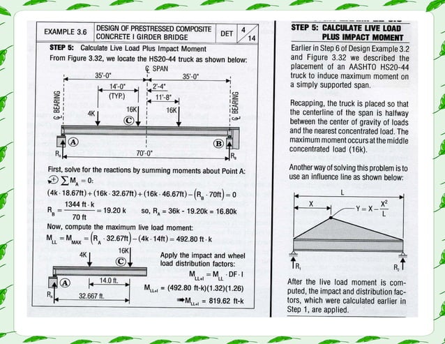 Lecture04 AASHTO girder bridge ( Highway Engineering ) | PDF