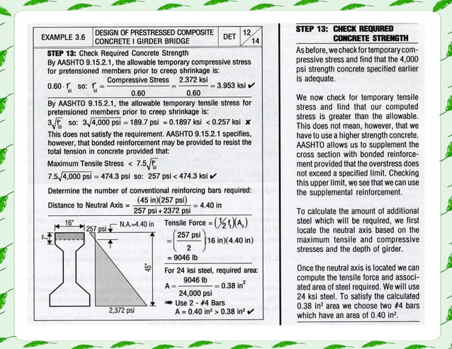 Lecture04 AASHTO girder bridge ( Highway Engineering ) | PDF