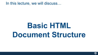 Lecture04-BasicDocumentStructure ejercicis practicois de html.pdf