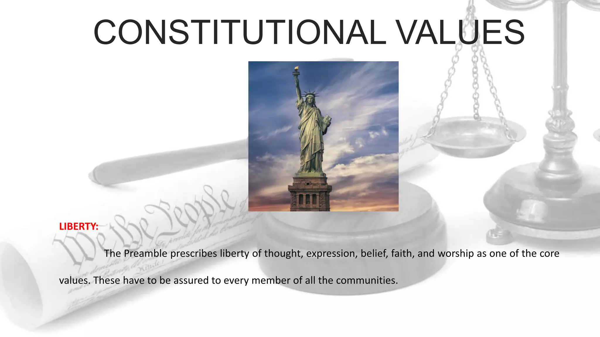 Lecture 04 constitution values | PDF