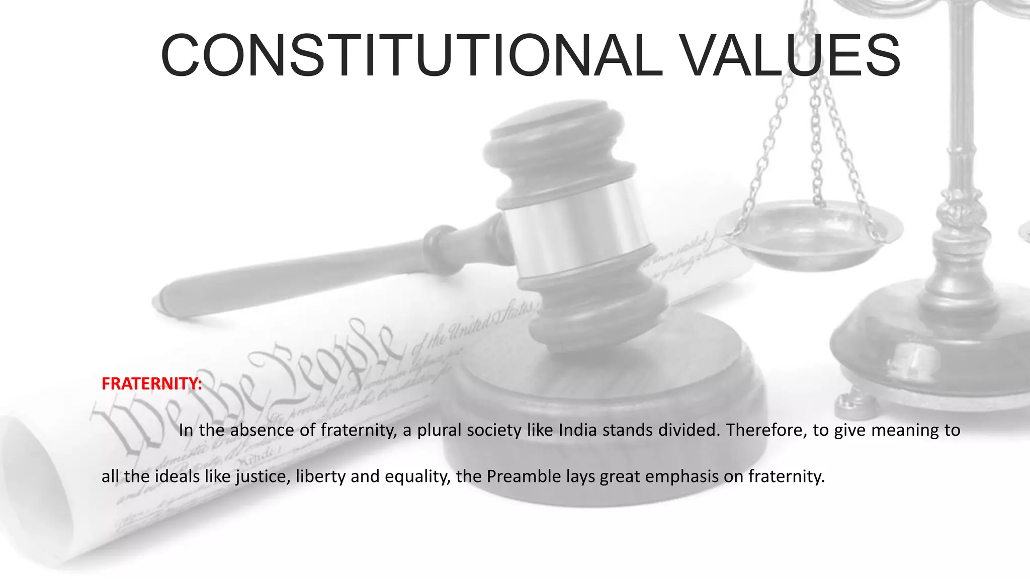 Lecture 04 constitution values | PDF
