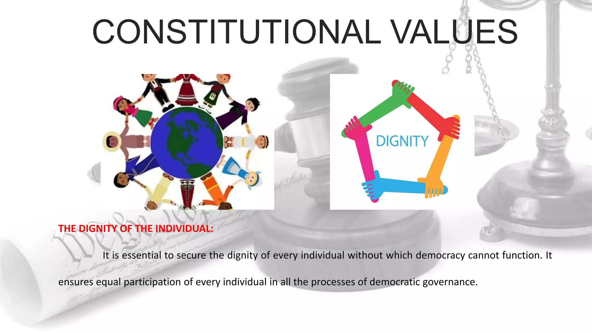 Lecture 04 constitution values | PDF