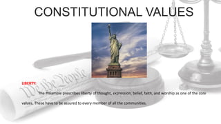 Lecture 04 constitution values | PDF