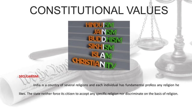 Lecture 04 constitution values | PDF