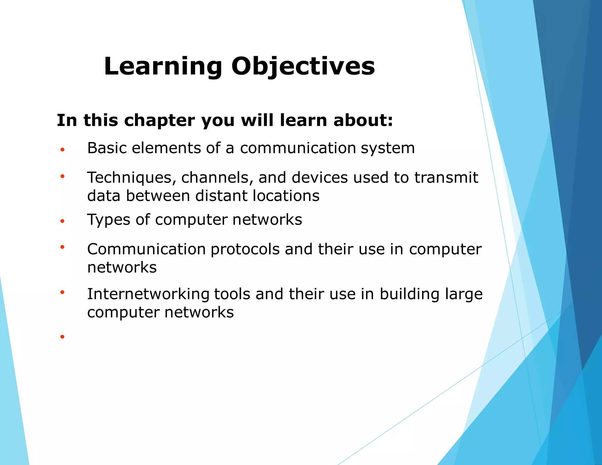 Data Communications And Computer Networks Pptx Computer Networking
