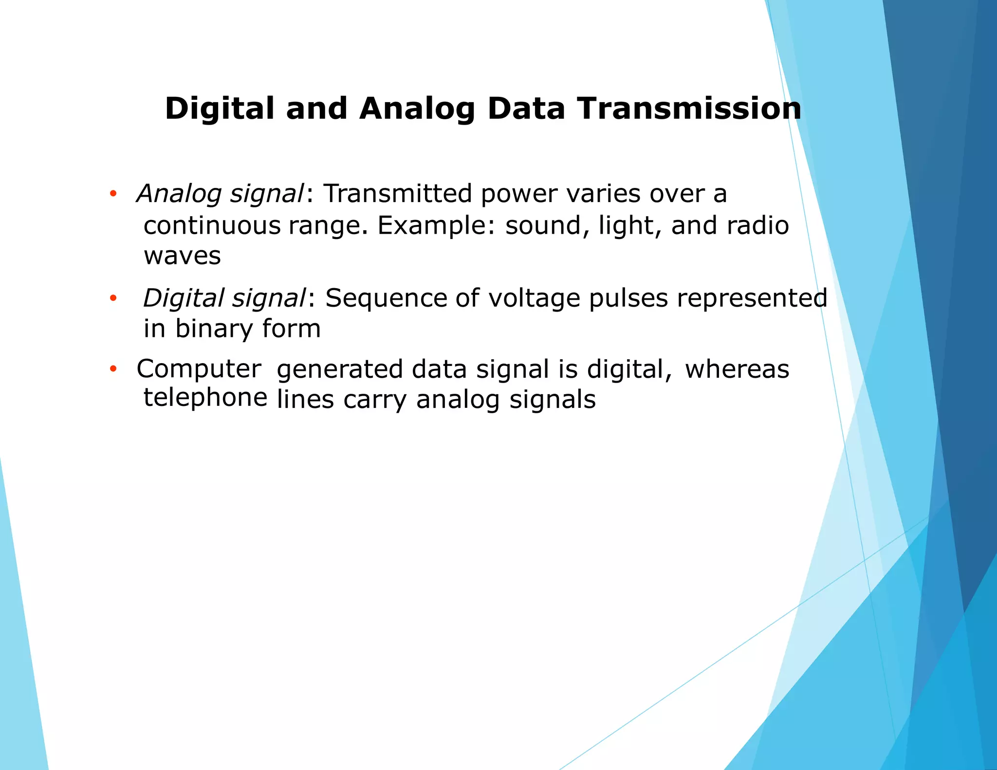 Data Communications and Computer Networks | PPTX