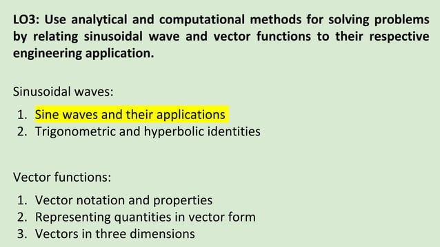 Lecture 04 - Sinusoidal Waves.pptx