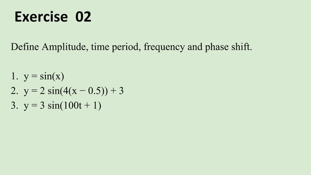 Lecture 04 Sinusoidal Waves Pptx