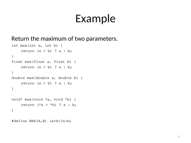 Lecture 04 - Templates.ppt,Class Templates and Function templates | PPT
