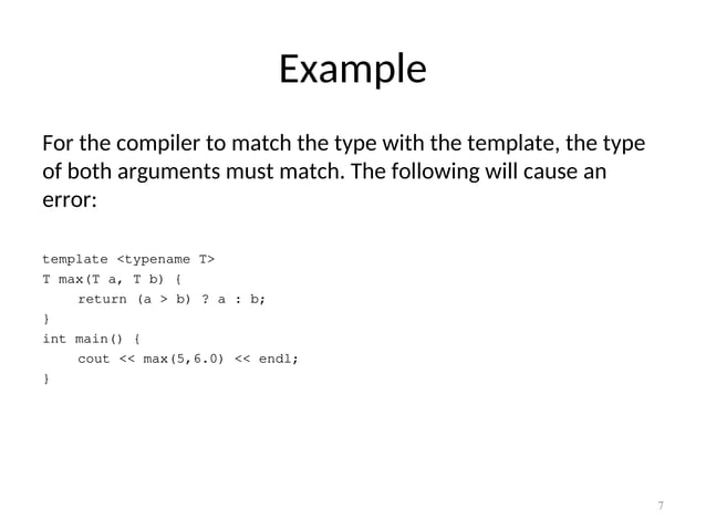 Lecture 04 - Templates.ppt,Class Templates and Function templates | PPT
