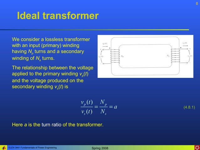 Lecture 04 transformers | PPT | Computer Networking | Computing