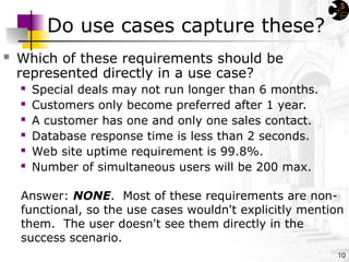 lecture 04 use cases unified modelling language | PPT