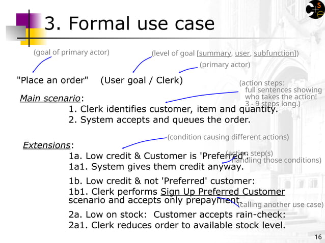 lecture 04 use cases unified modelling language | PPT