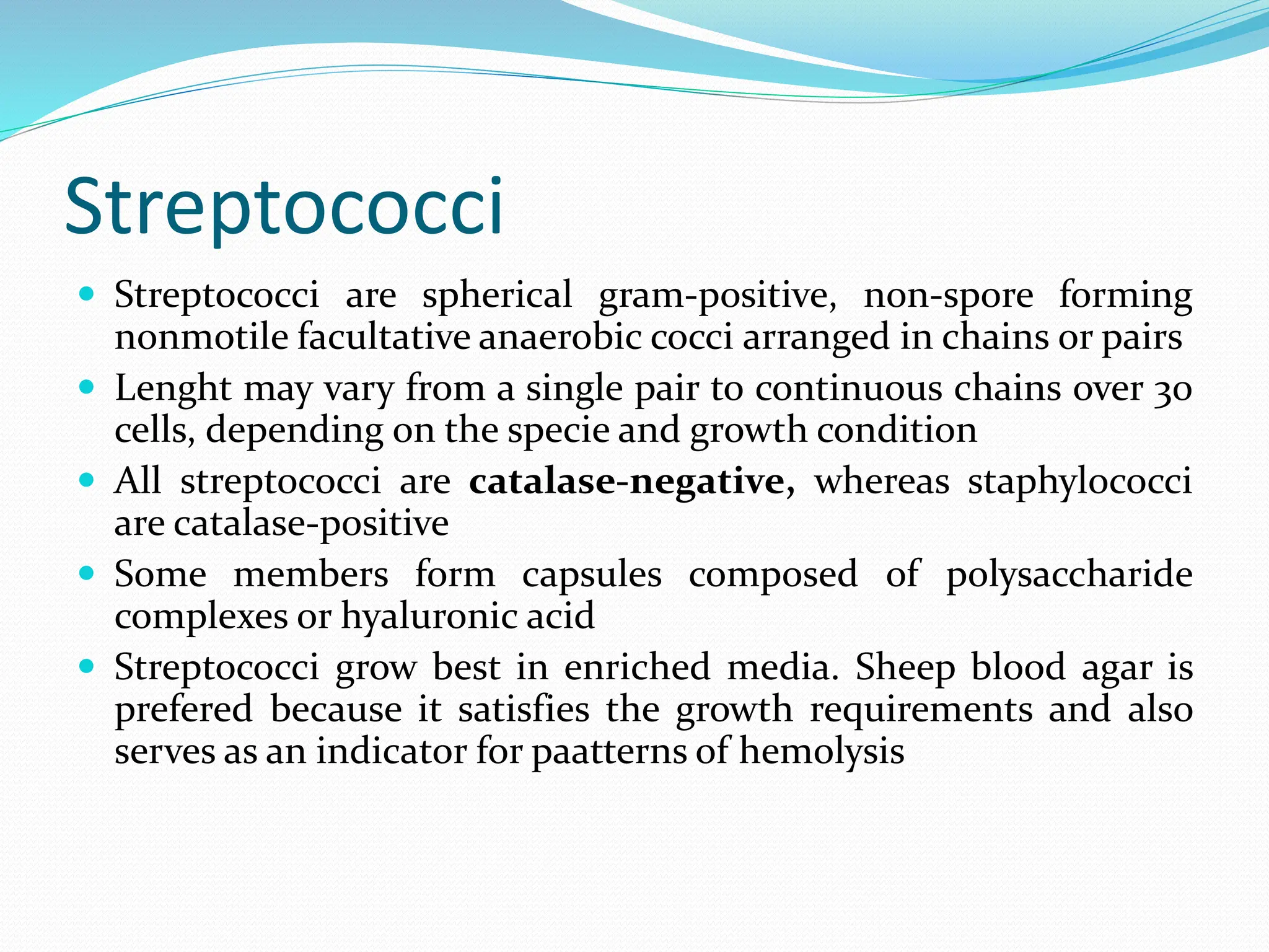 Streptococcus Microbiology Lecture 04 Kmu | PPT