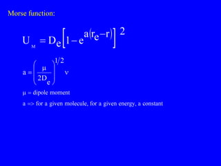 Lecture 04_Vibrational spectroscopy (simple harmonic oscillator model ...