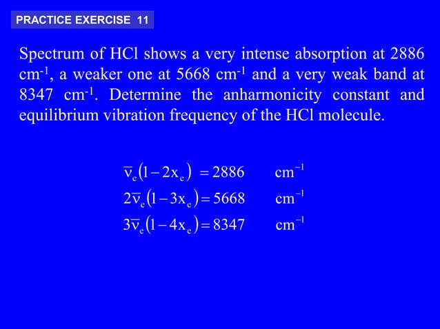 Lecture 04_Vibrational spectroscopy (simple harmonic oscillator model ...