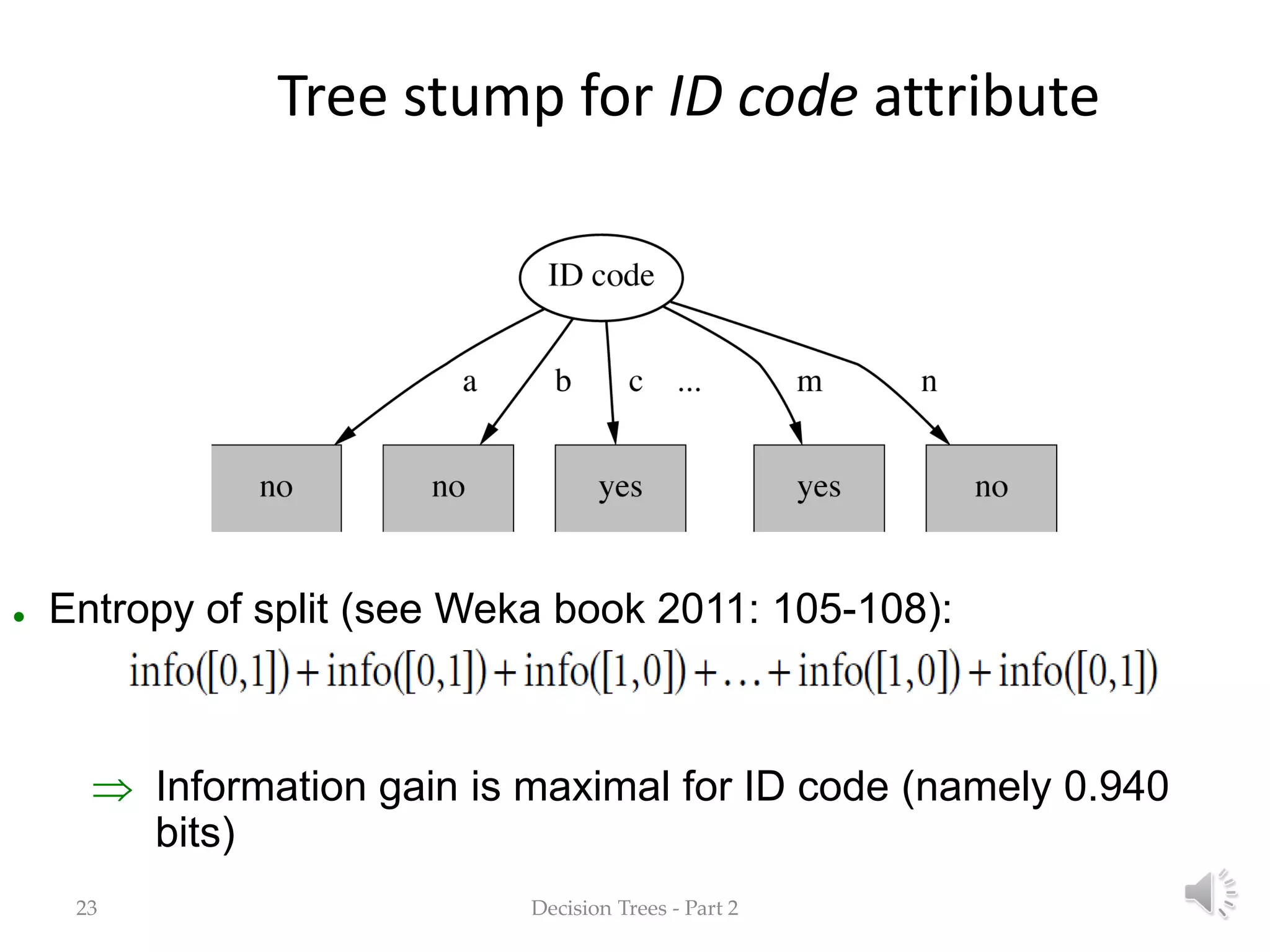 Lecture 4 Decision Trees (2): Entropy, Information Gain, Gain Ratio | PDF